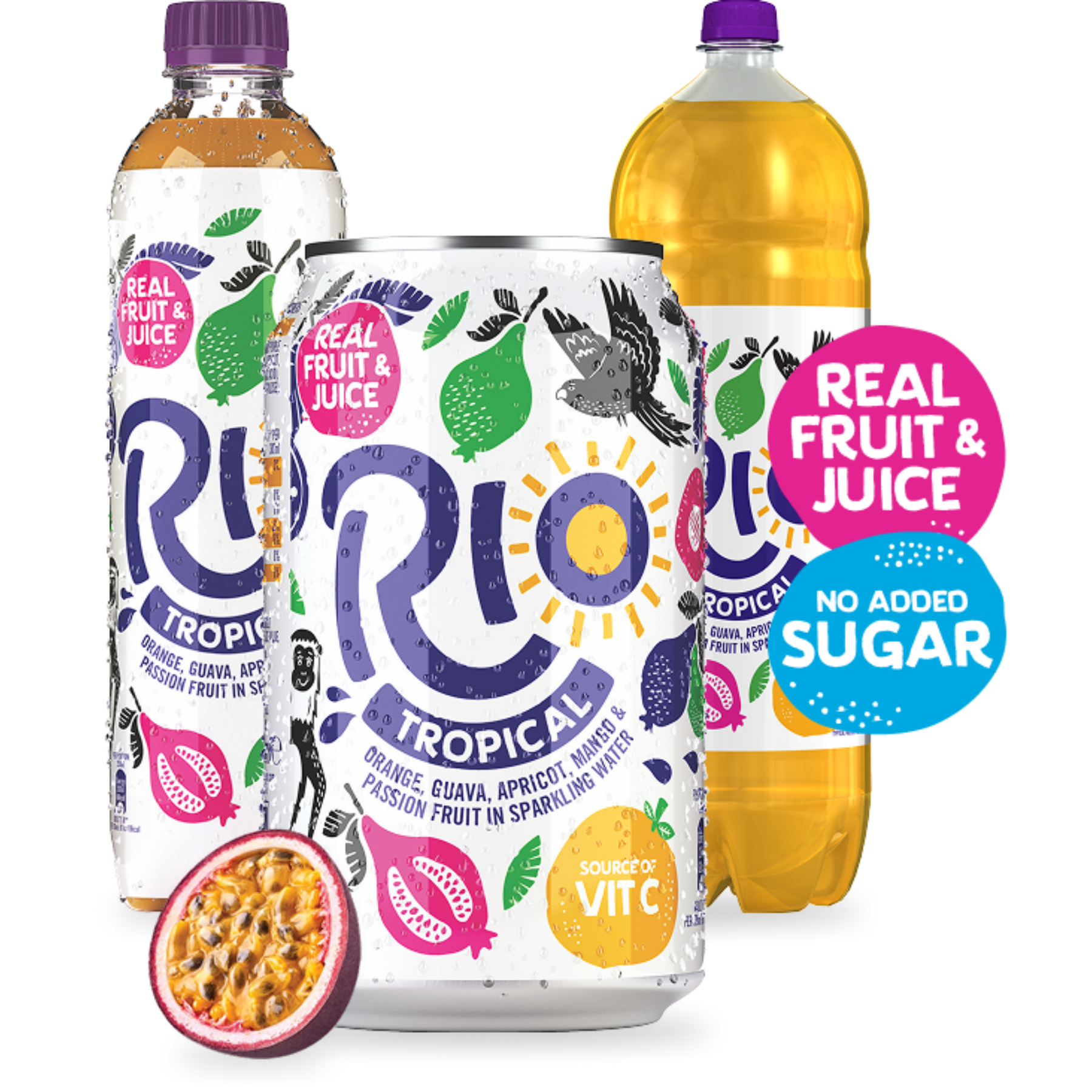 RIO | Tropical soft drinks for everyday refreshment